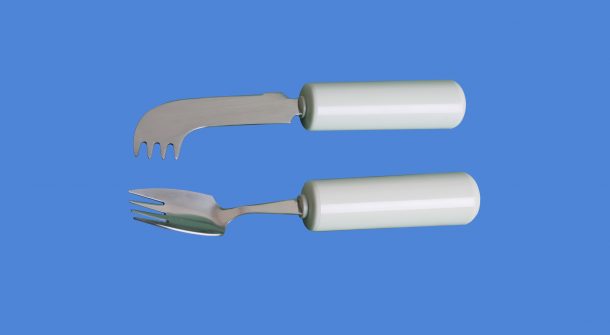 Queens One Handed Built Up Cutlery - OT Network
